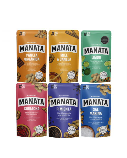 Manata® Nueces | El snack que Sabe Caer Bien®